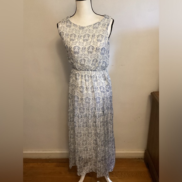 Lara G. | Dresses | Lara G Made In Italy Pastel Printed Midi Dress Sz L ...